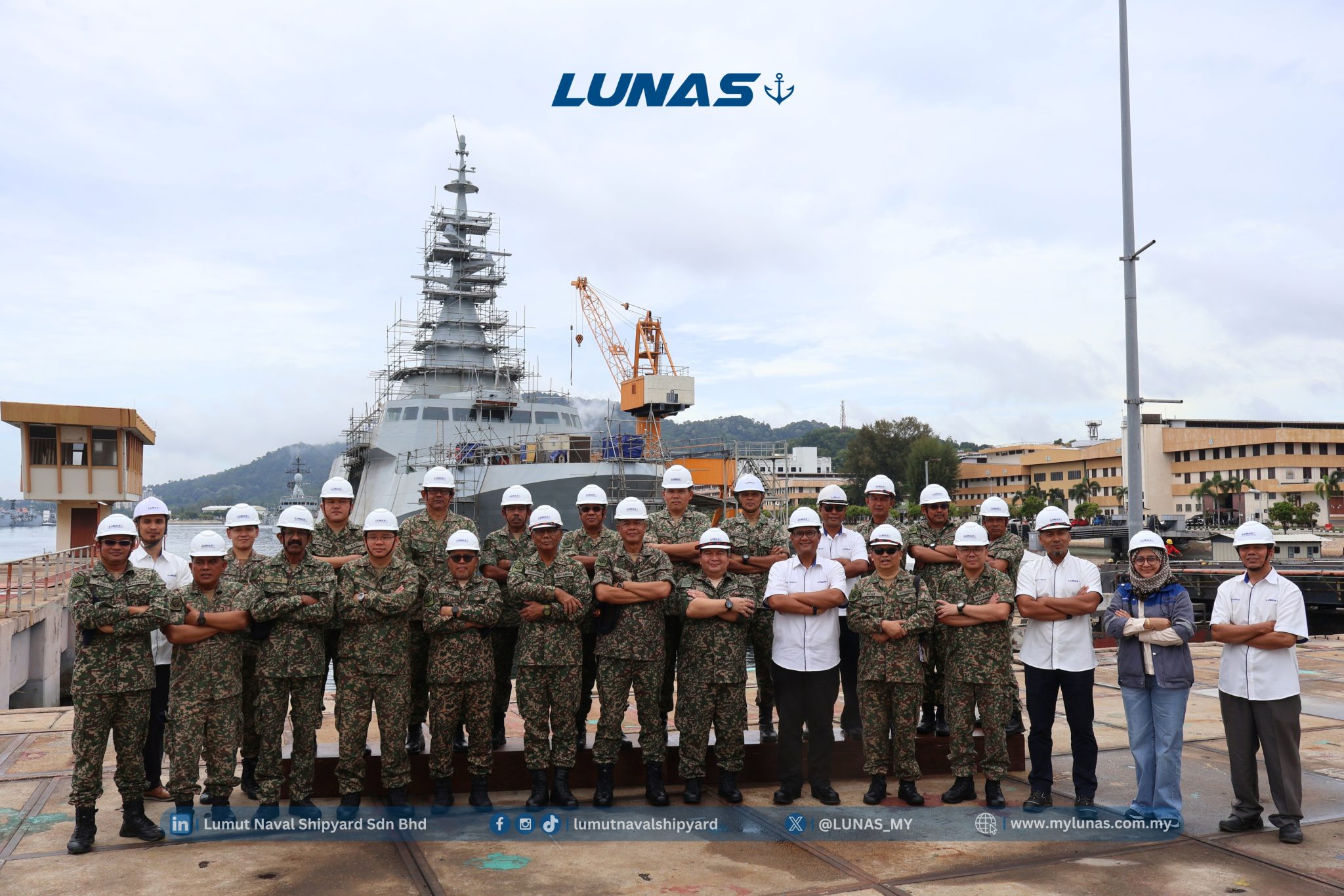 Jawatankuasa Pendukung Askar Wataniah Perak Visit to LUNAS | Lumut ...