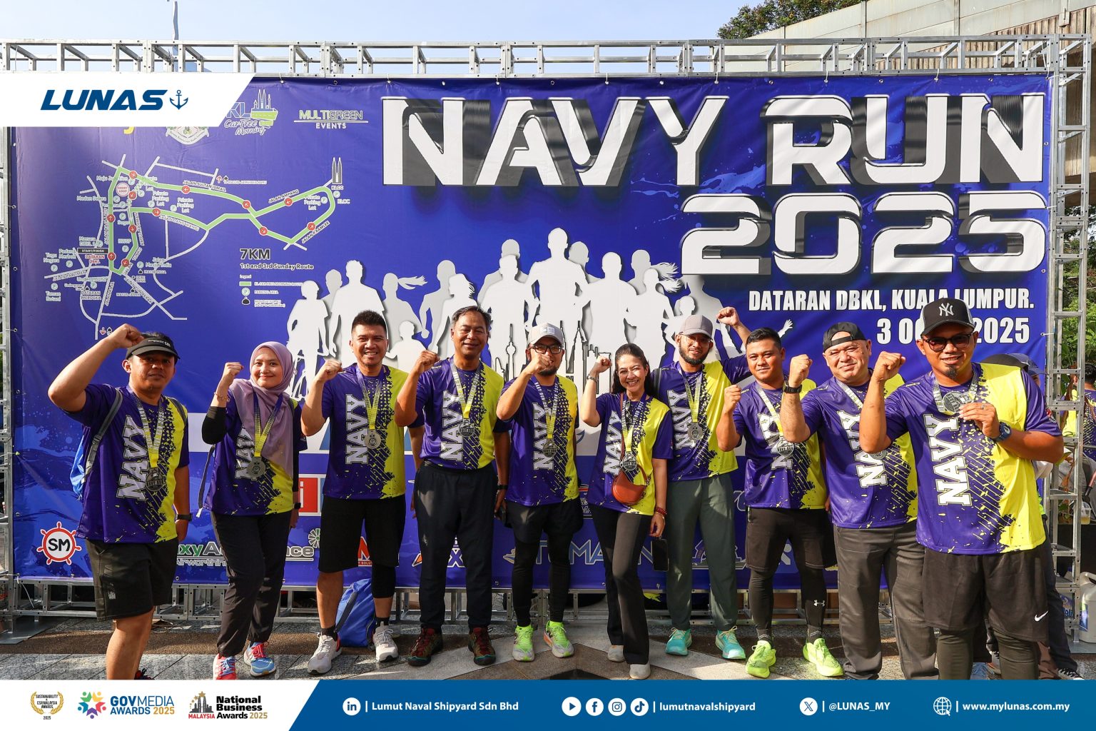 LUNAS At Navy Run 2025 | Lumut Naval Shipyard