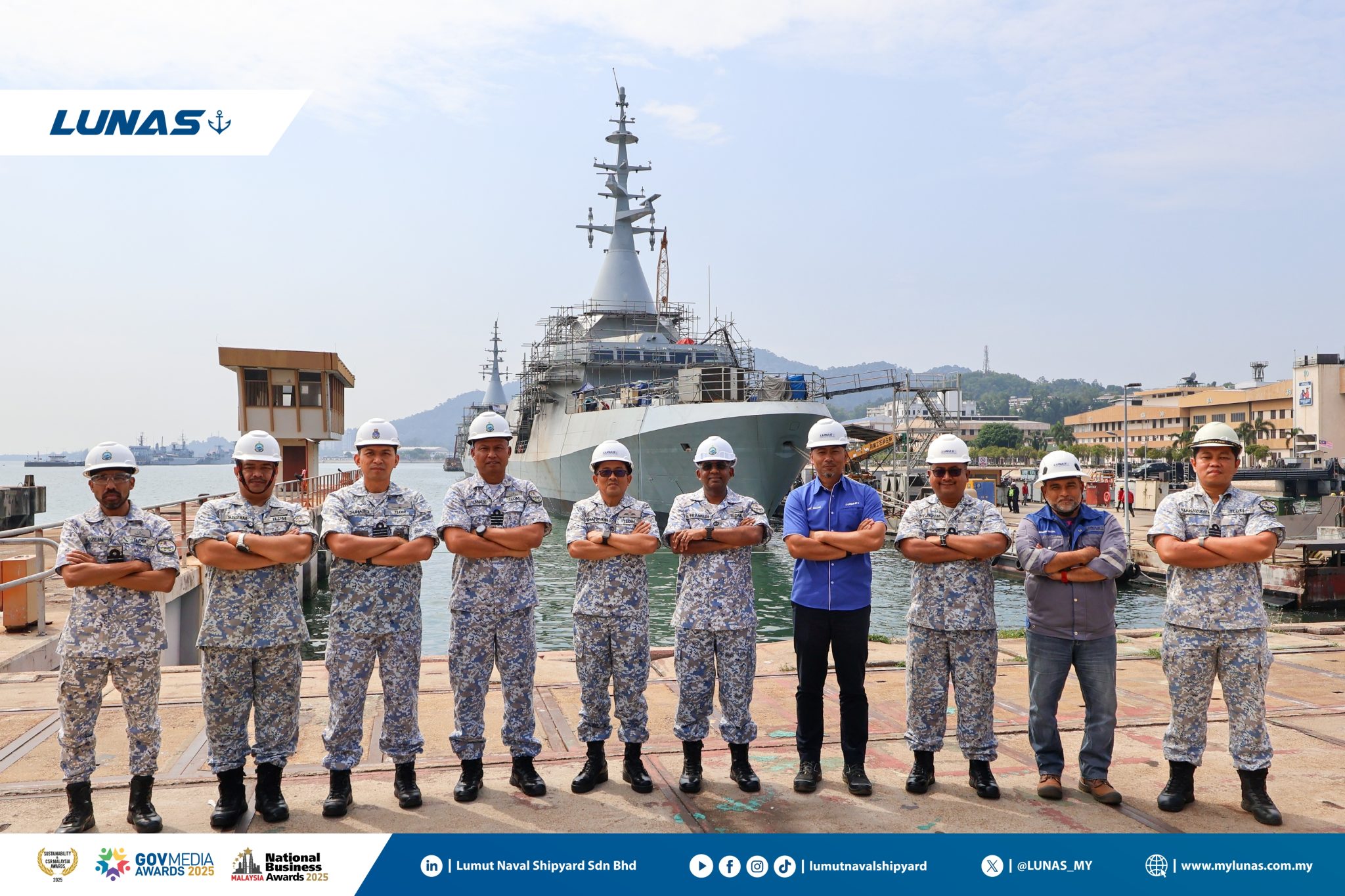 LUNAS Receives Courtesy Visit From RMN Assistant Chief of Staff | Lumut ...